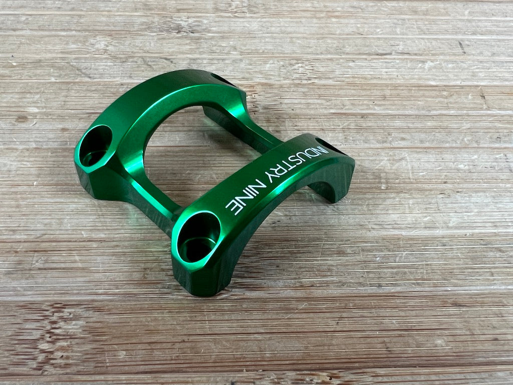 Industry Nine A35 Frontplate / Faceplate grün – RTF Bikeparts