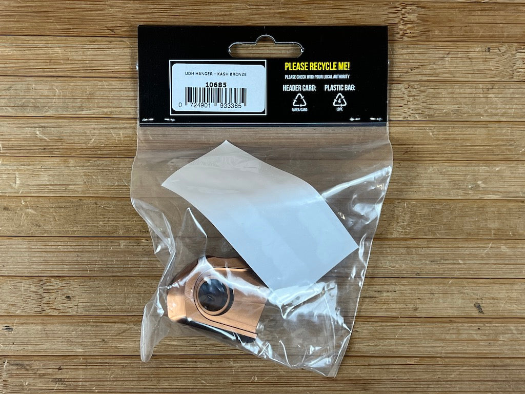 Burgtec Universal Ausfallende / Schaltauge UDH Alu Kash Bronze – RTF ...
