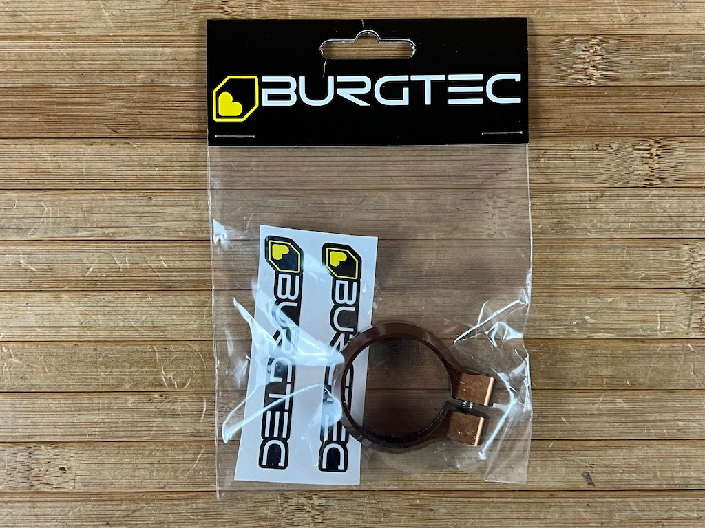 Burgtec Seat Clamp / Sattelklemme 34,9mm Kash Bronze – RTF Bikeparts
