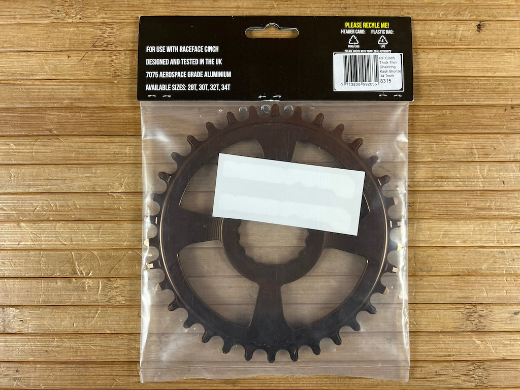 Burgtec Cinch Thick Thin Kettenblatt 34T Kash Bronze – RTF Bikeparts