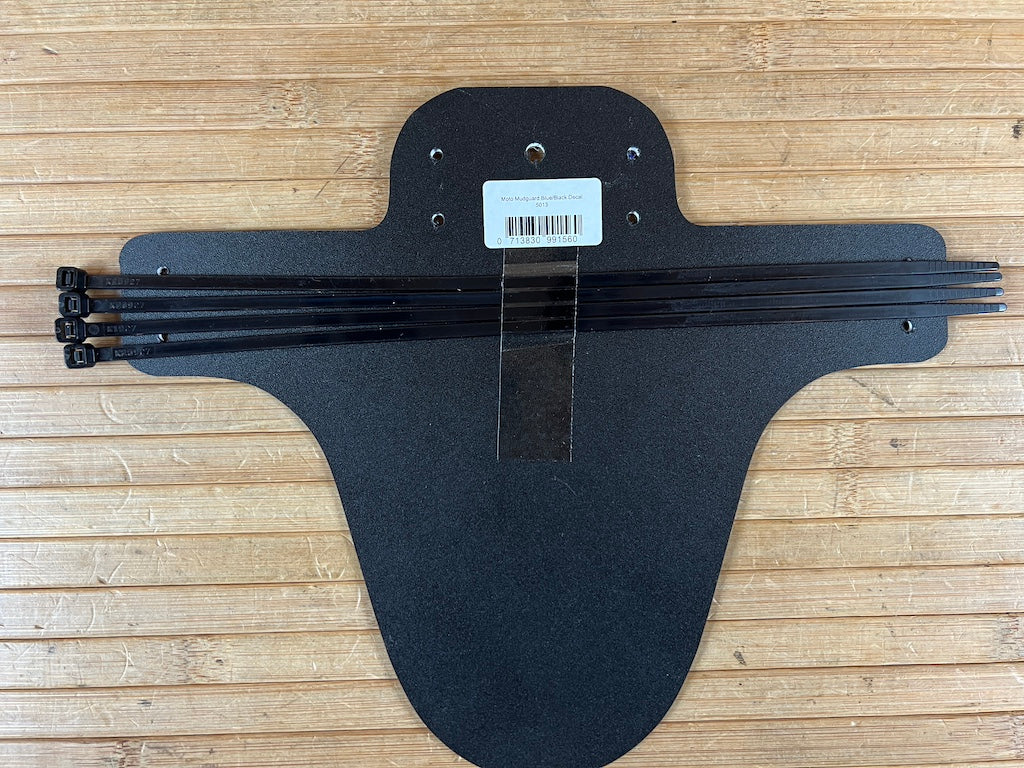 Burgtec Moto Mudguard Blue / Black – RTF Bikeparts