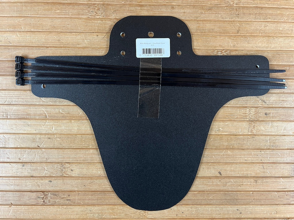 Burgtec Moto Mudguard Grey / Black – RTF Bikeparts