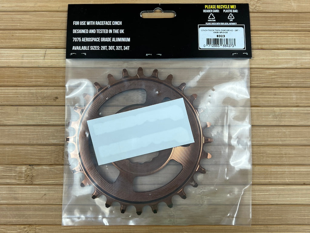 Burgtec Cinch Thick Thin Kettenblatt 28T Kash Bronze – RTF Bikeparts