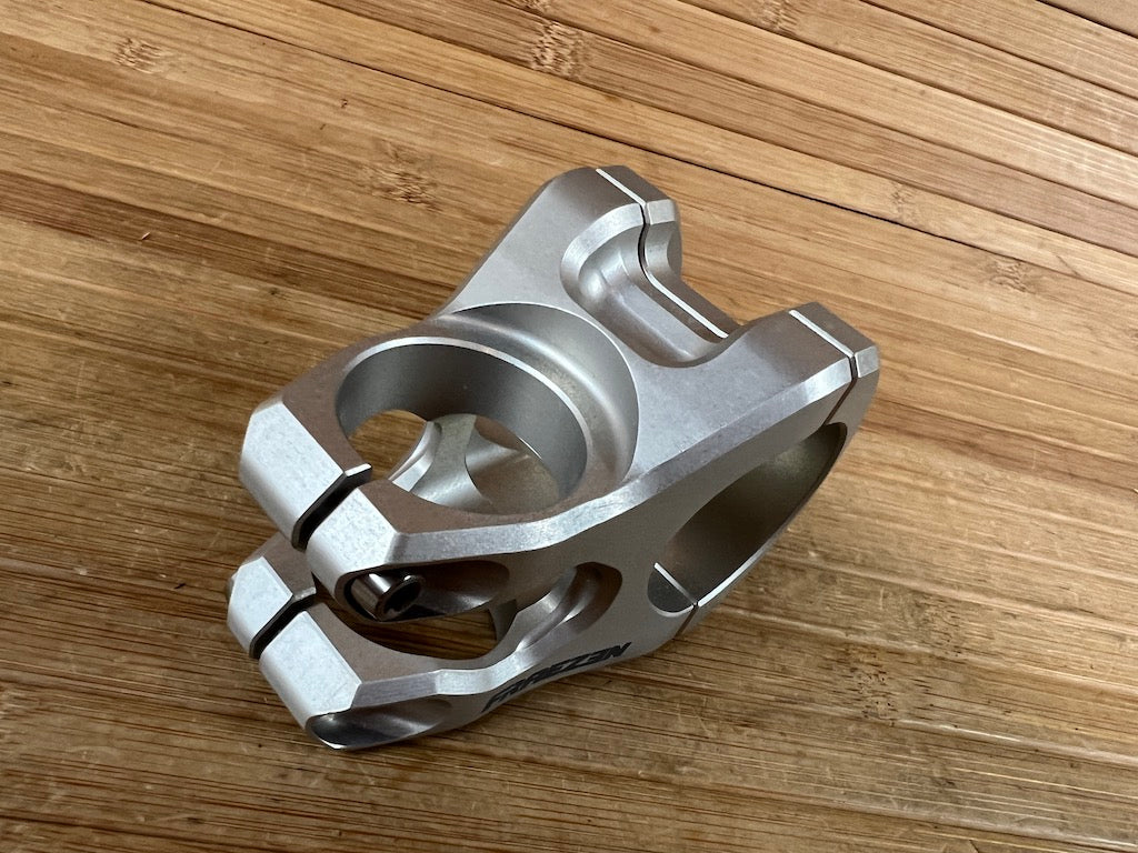 Fraezen Block Vorbau 37mm silber – RTF Bikeparts