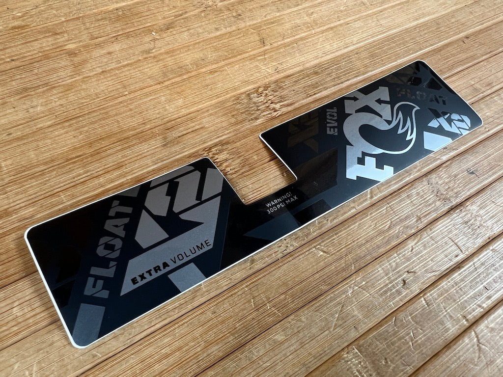 Fox Decal 2021 FLOAT X2 XV Sleeve Neutral Short – RTF Bikeparts