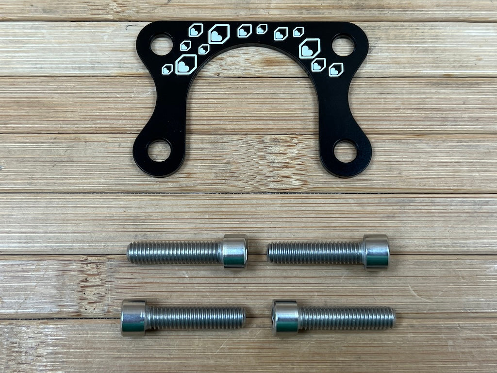 Burgtec Direct Mount Vorbau Spacer Set Alu 2,5mm mit Schrauben – RTF Bikeparts