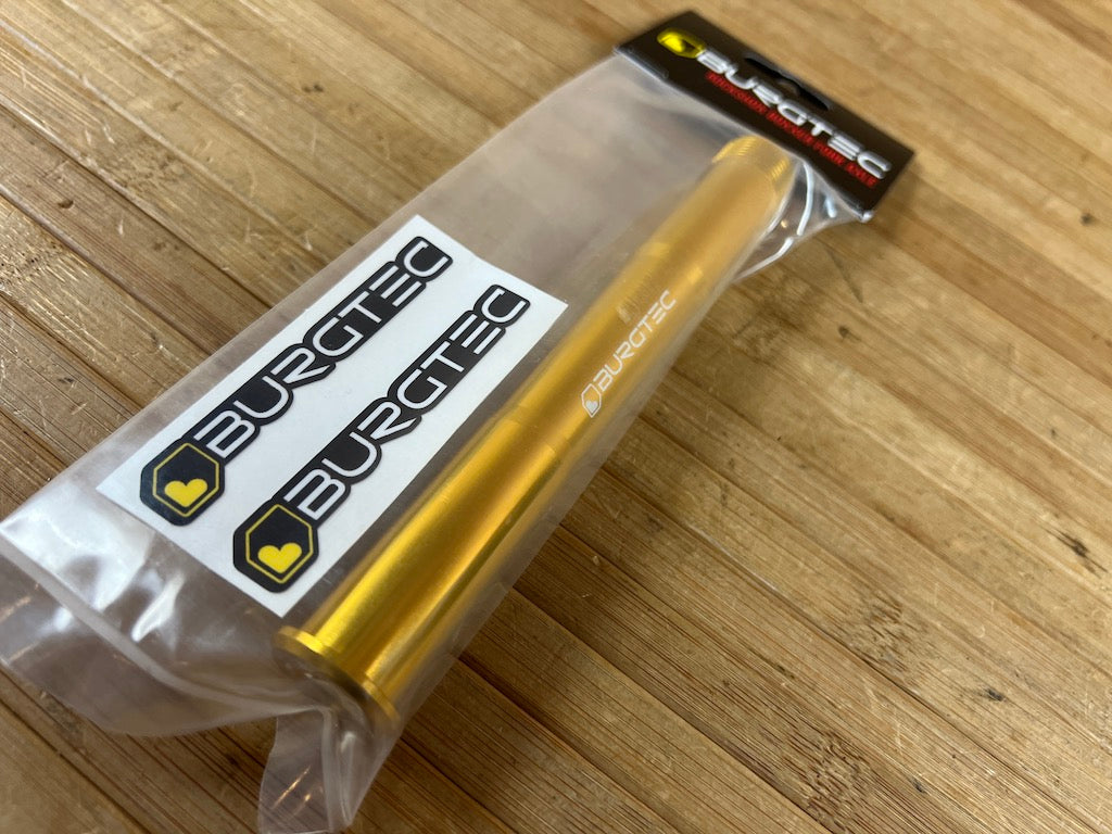 Burgtec Rock Shox Boxxer Achse / Axle Gold – RTF Bikeparts