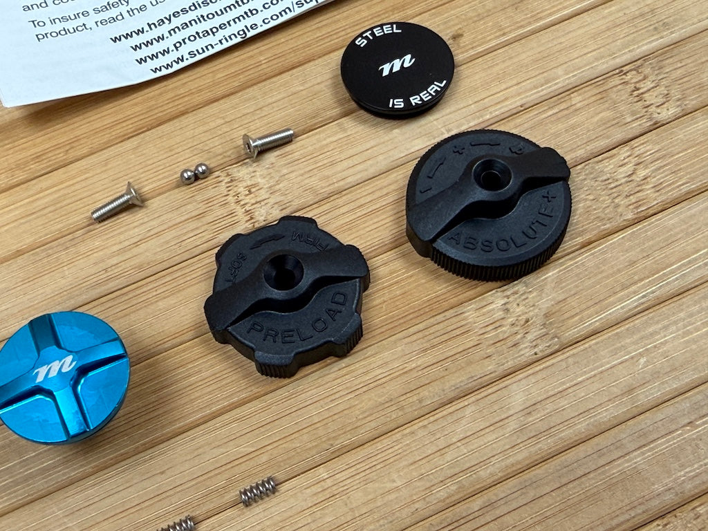 Manitou Dorado Versteller Set Comp Knob Kit 37mm – RTF Bikeparts