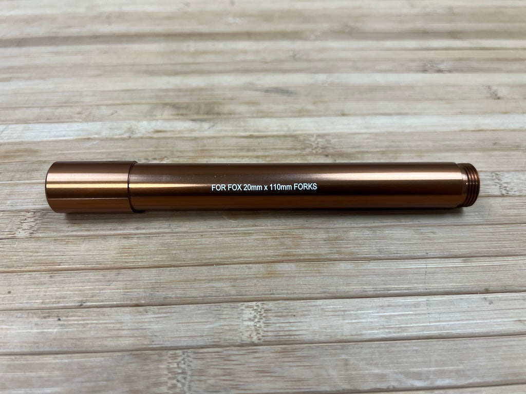 Burgtec FOX 40 Axle / Achse Kash Bronze – RTF Bikeparts