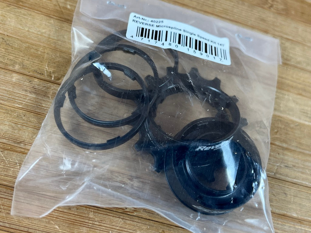 Reverse Components Microspline Single Speed Kit 14T – RTF Bikeparts