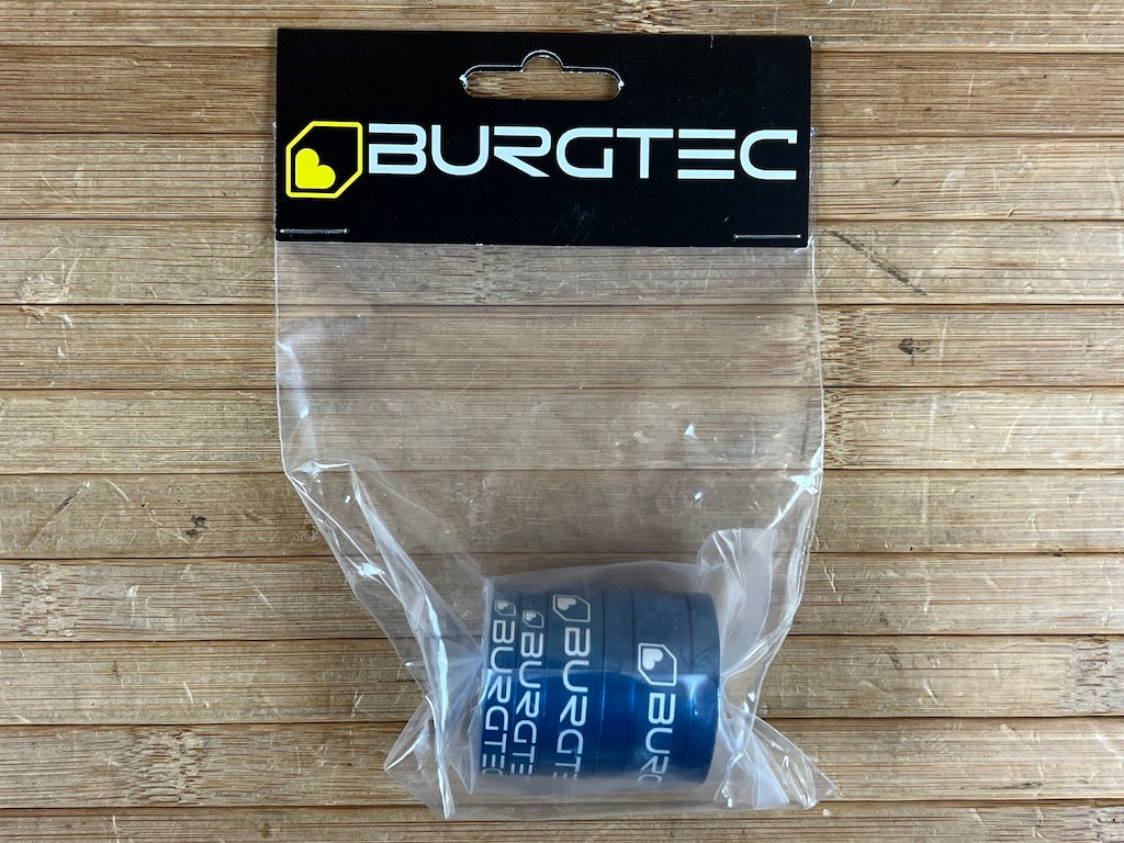 Burgtec Spacer Set Alu 1 1/8" Deep Blue – RTF Bikeparts