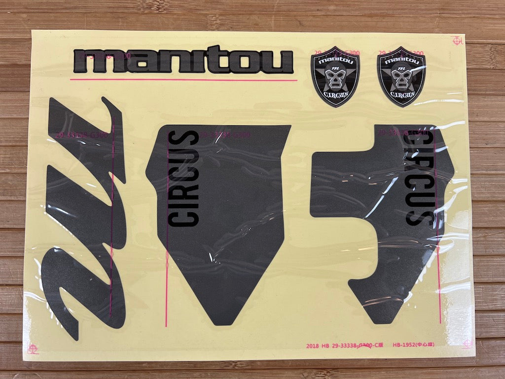Manitou Circus Decal Kit / Aufkleber Set – RTF Bikeparts