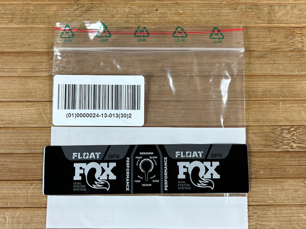 Fox Decal 2021 Float DPS Long – RTF Bikeparts